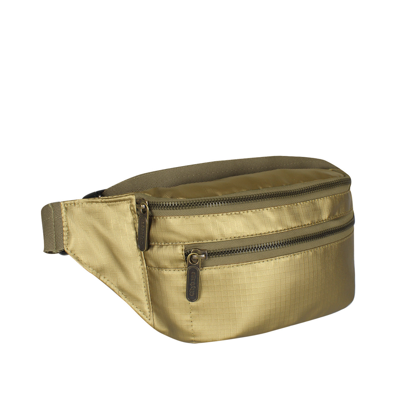 Canguro Clásico Plegable Gold Brillante -Citybags